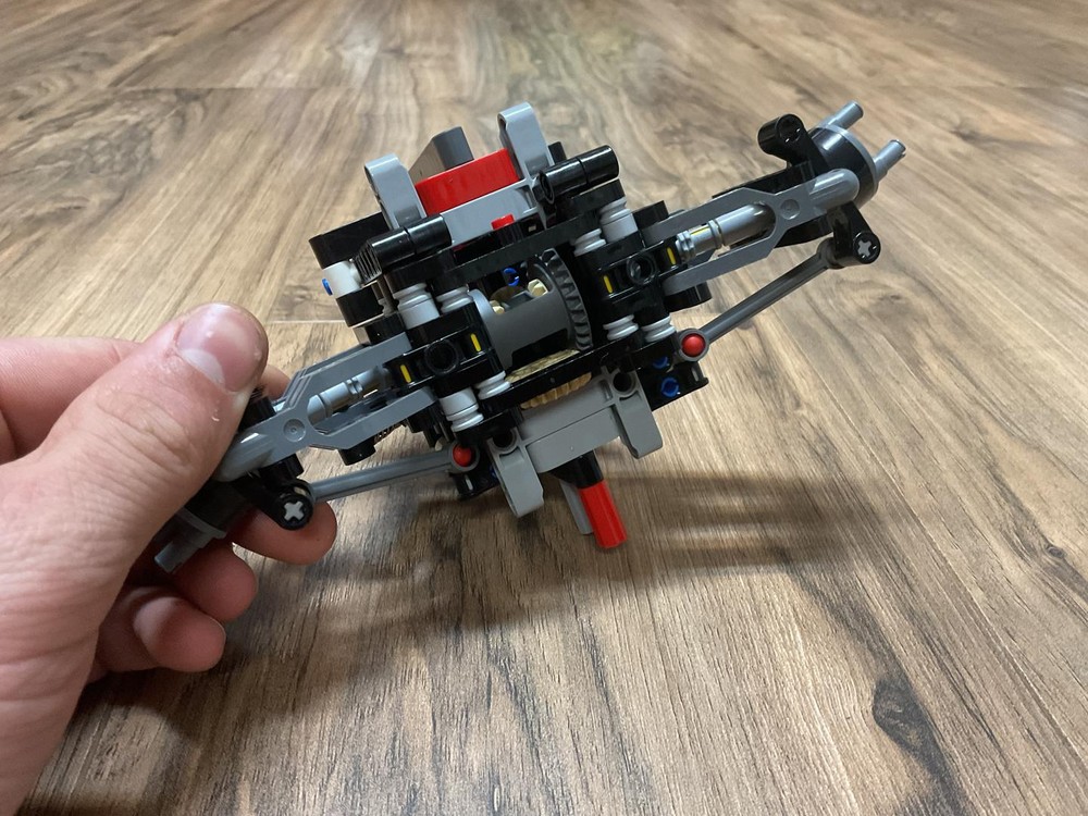 Lego Moc Front Suspension Driven By Bossbuilder Rebrickable Build
