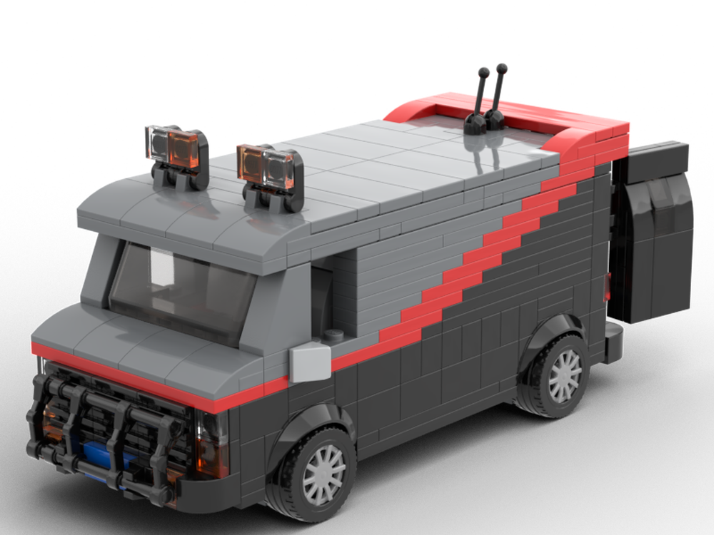 LEGO MOC A Team Van #3 by KMMA1978 | Rebrickable - Build with LEGO