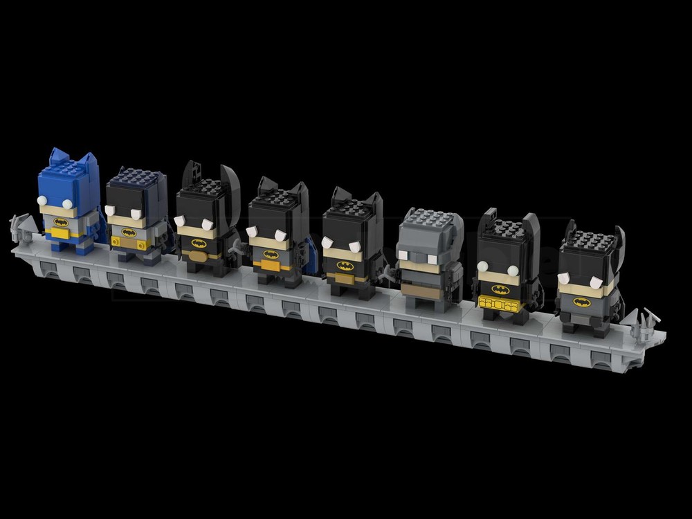 LEGO MOC Batman Brickheadz 8 in 1 Display Stand by BrickCastleFan ...