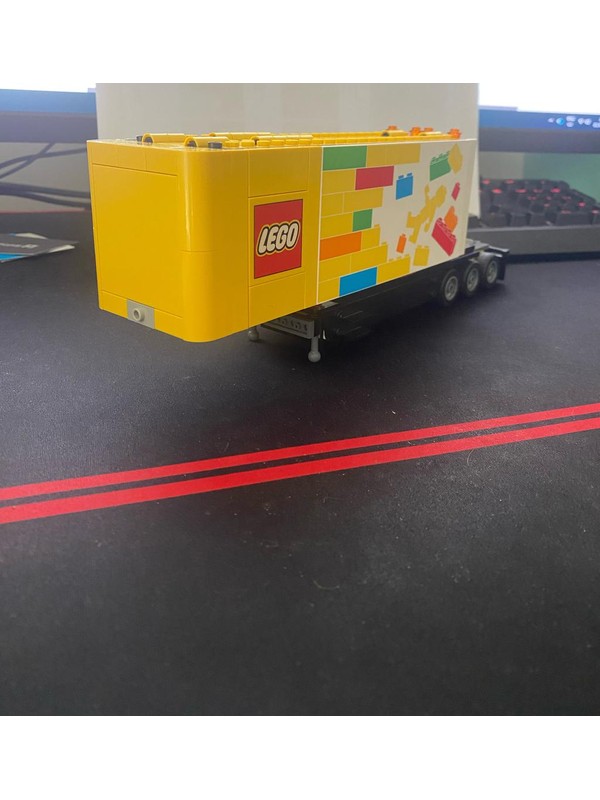 LEGO MOC Lego Delivery Truck B-Double trailer moc (60440) by Rommey1000 ...