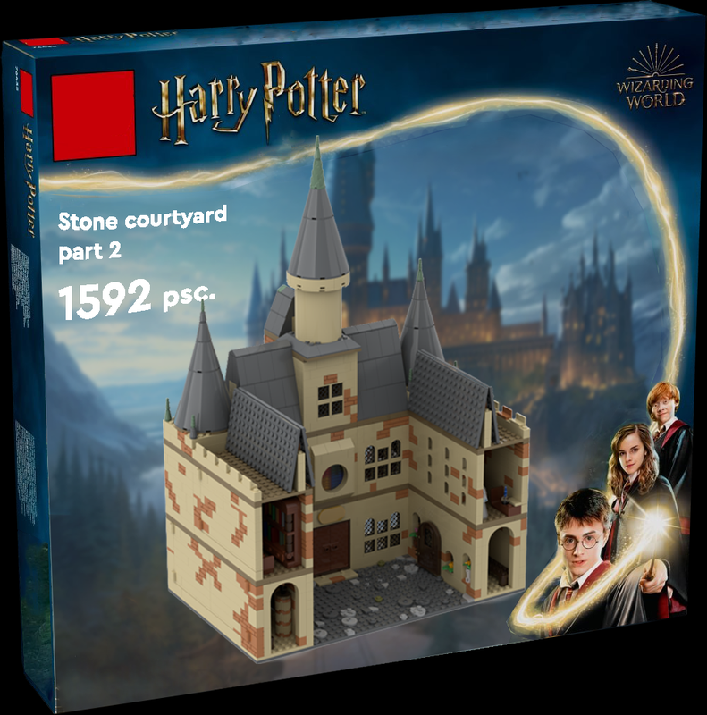 LEGO MOC Stone courtyard part 2 by Polokot | Rebrickable - Build with LEGO