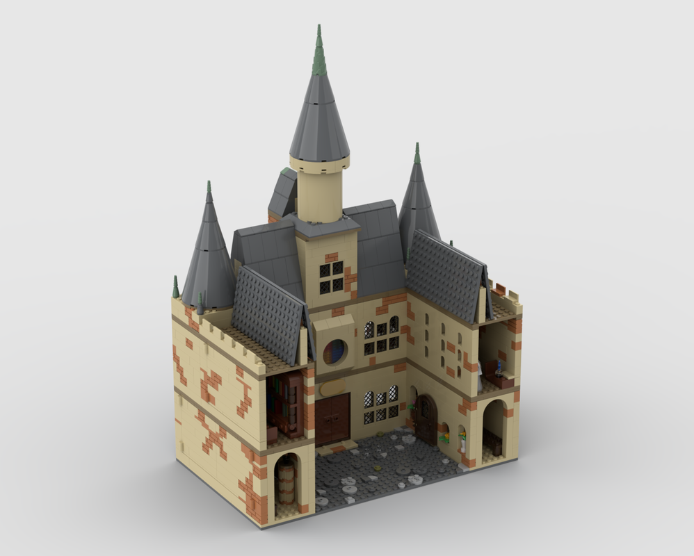 LEGO MOC Stone courtyard part 2 by Polokot | Rebrickable - Build with LEGO