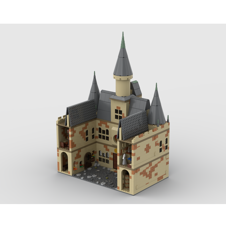 LEGO MOC Stone courtyard part 2 by Polokot | Rebrickable - Build with LEGO