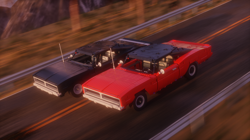 LEGO MOC Ultimate '69 Dodge Charger Bundle by Mr.Platinum | Rebrickable ...