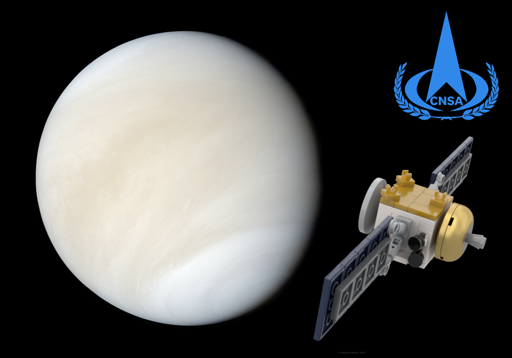 LEGO MOC VOICE (Venus vOlcano Imaging and Climate Explorer) Spacecraft by OrchardBuilds ...