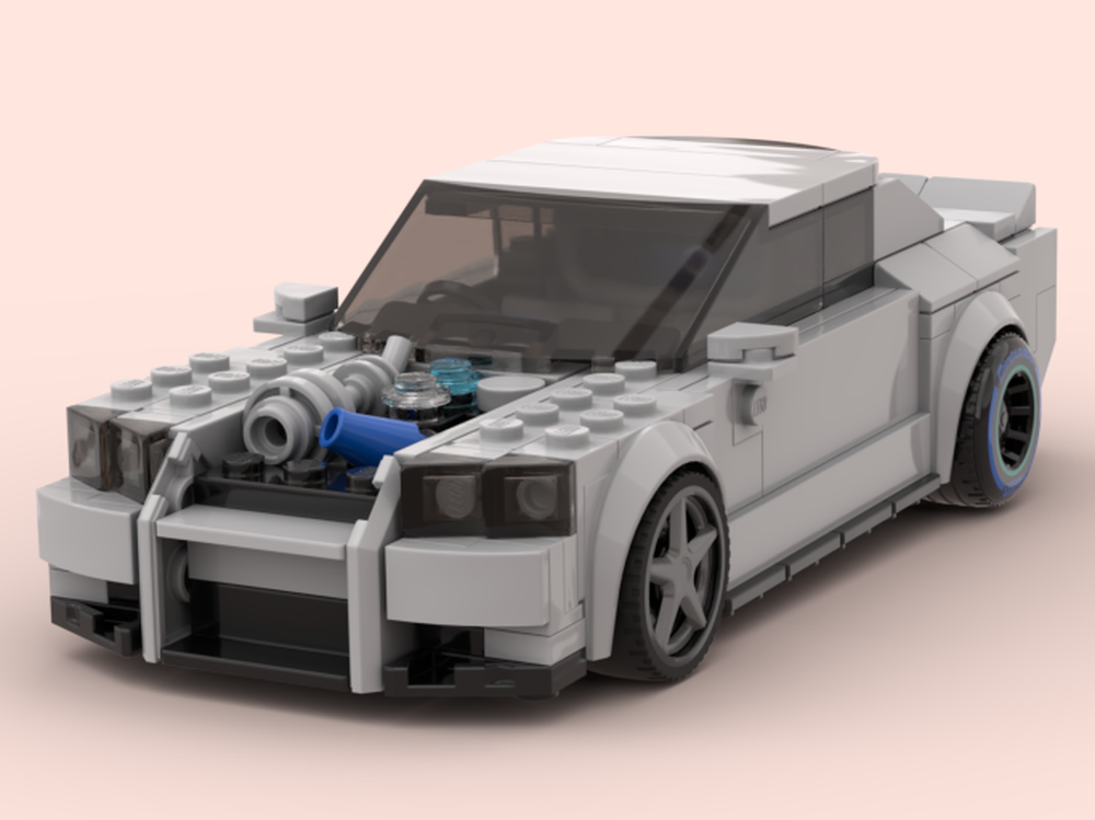 LEGO MOC 76917 - Modded R34 GT-R by Euro Trash Bricks | Rebrickable ...