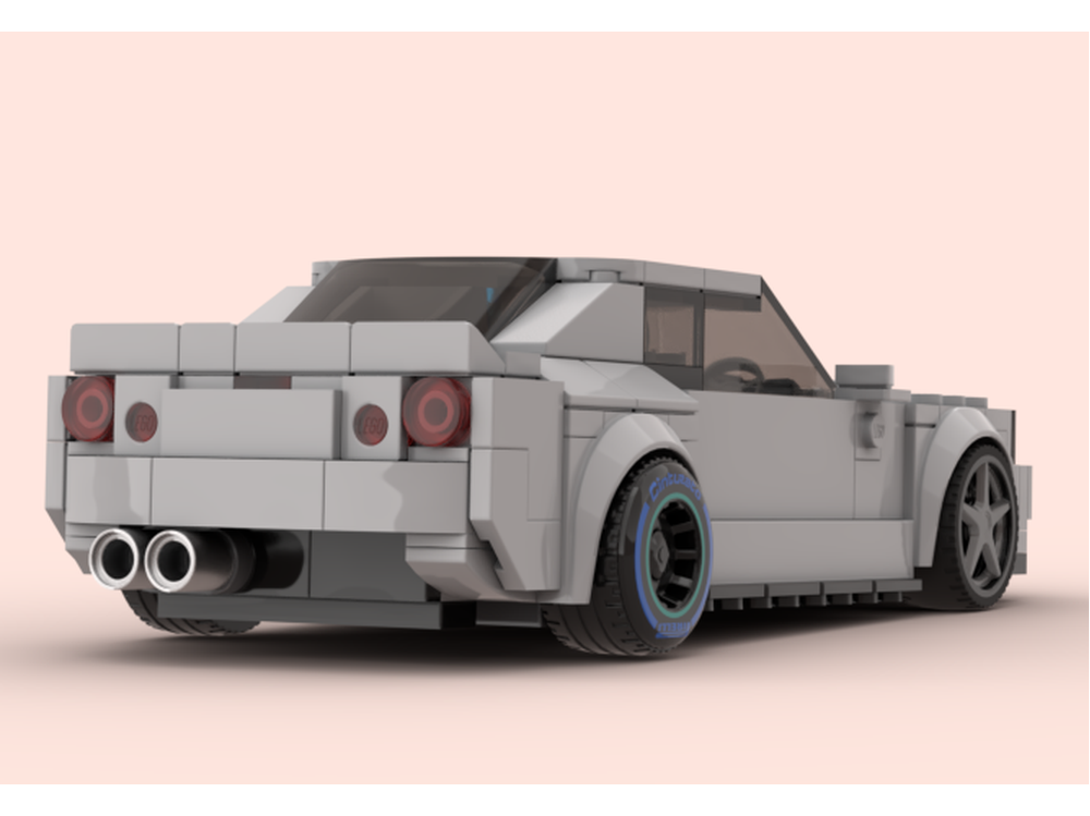 LEGO MOC 76917 - Modded R34 GT-R by Euro Trash Bricks | Rebrickable ...