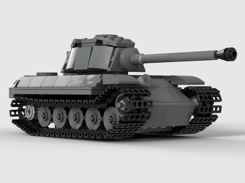 LEGO MOC Tiger 2 WW2 Tank by BrickMotions6026 | Rebrickable - Build ...