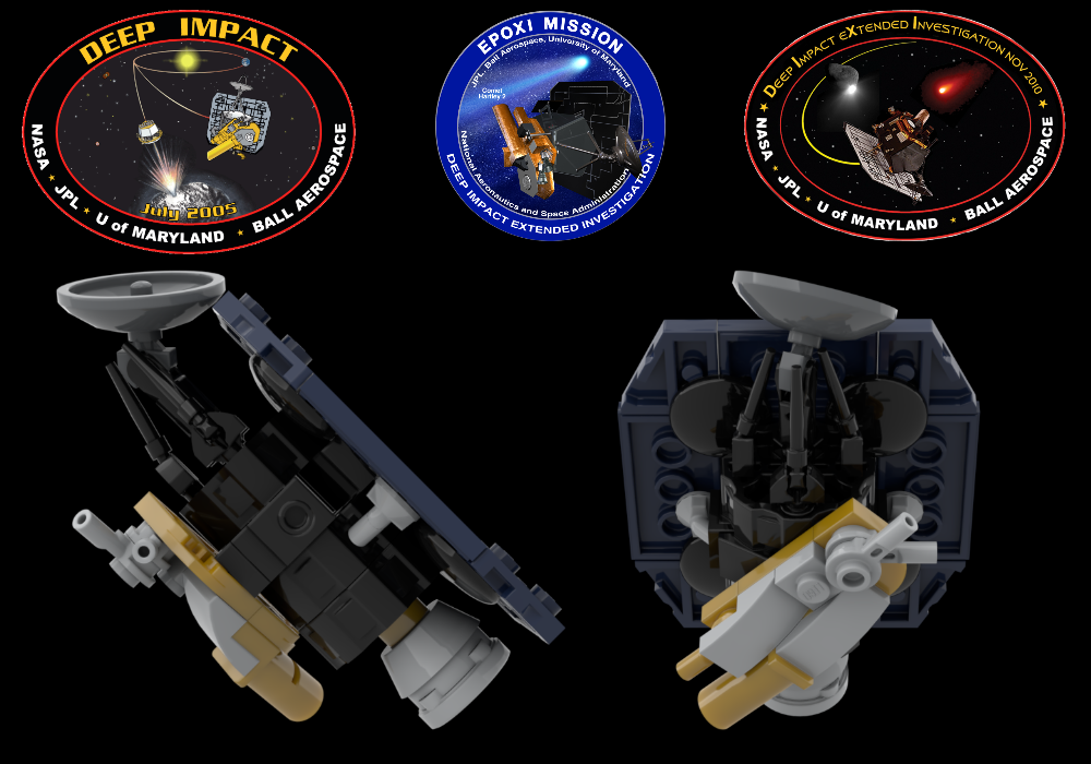LEGO MOC Deep Impact / EPOXI Spacecraft by OrchardBuilds | Rebrickable - Build with LEGO
