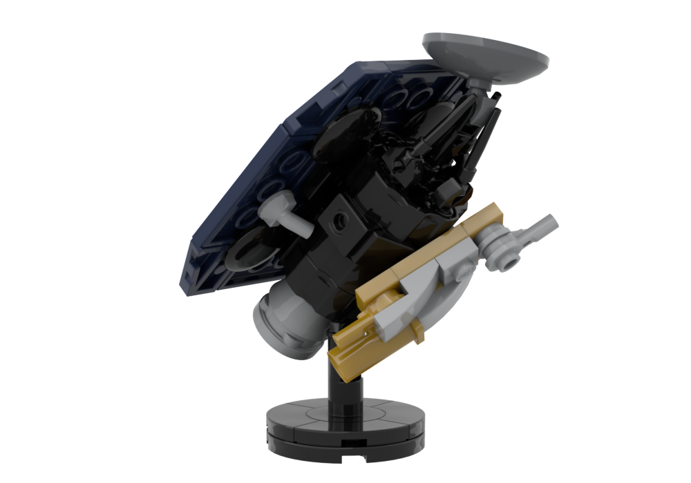 Lego Moc Deep Impact Epoxi Spacecraft By Orchardbuilds Rebrickable