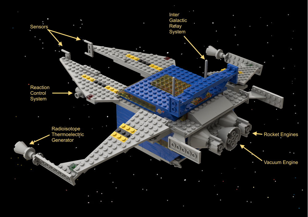 LEGO MOC-199150 LL928 Galaxy Explorer A001 (set 928-1 or 497-1) by ...