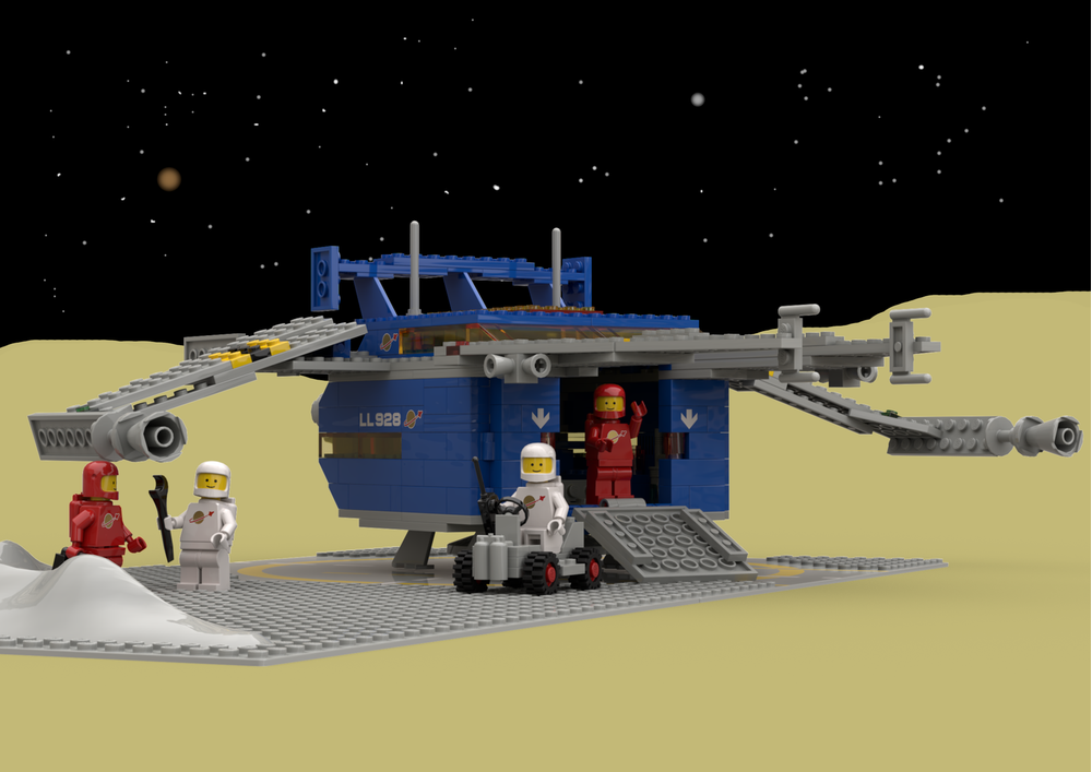LEGO MOC-199150 LL928 Galaxy Explorer A001 (set 928-1 or 497-1) by ...
