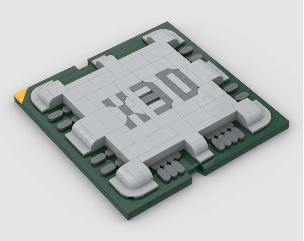 LEGO MOC 9800X3D AMD CPU by duhao1984 | Rebrickable - Build with LEGO