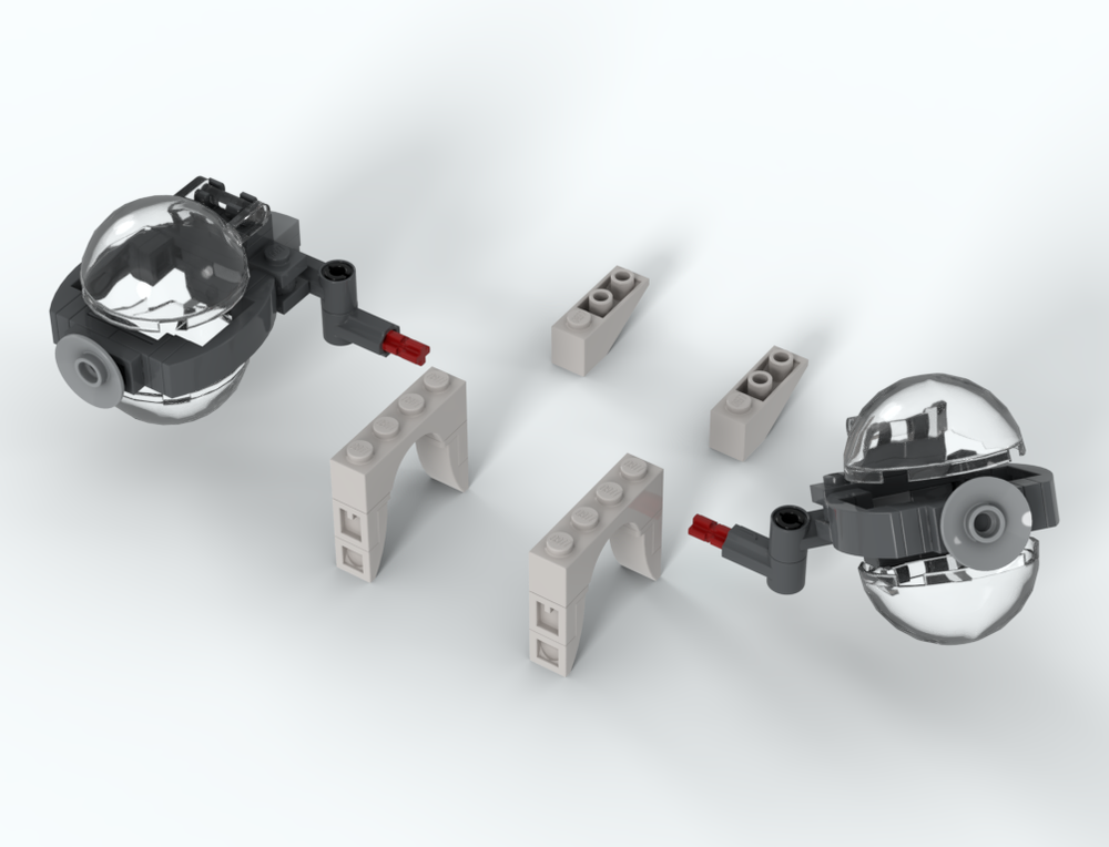 LEGO MOC Republic Gunship - Laser bubble turret (listing part) by Will ...