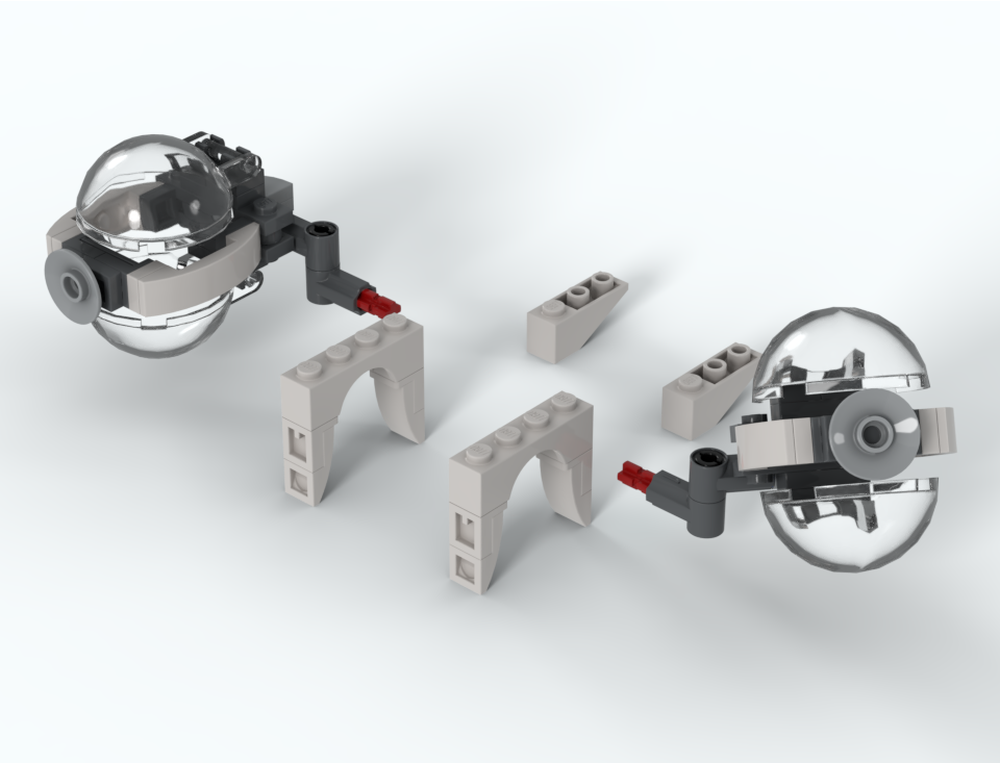 LEGO MOC Republic Gunship - Laser bubble turret (listing part) by Will ...