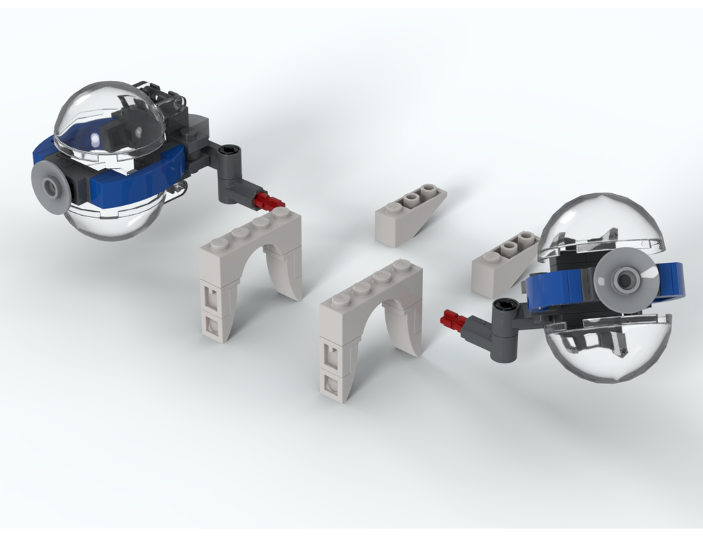 LEGO MOC Republic Gunship - Laser bubble turret (listing part) by Will ...