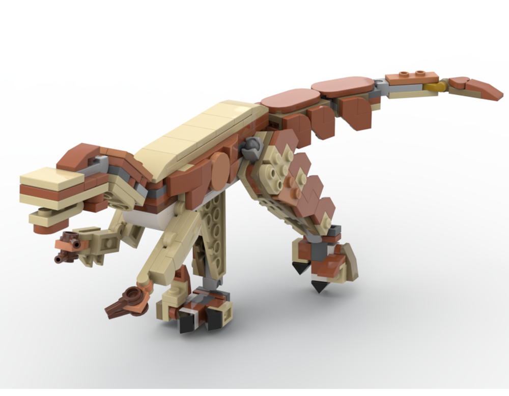 LEGO MOC Velociraptor and Gallimimus by RapidCheetah | Rebrickable ...