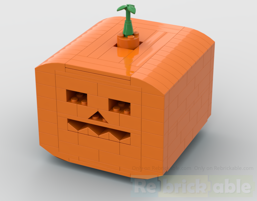 LEGO MOC Pumpkin by Jarvis91 | Rebrickable - Build with LEGO