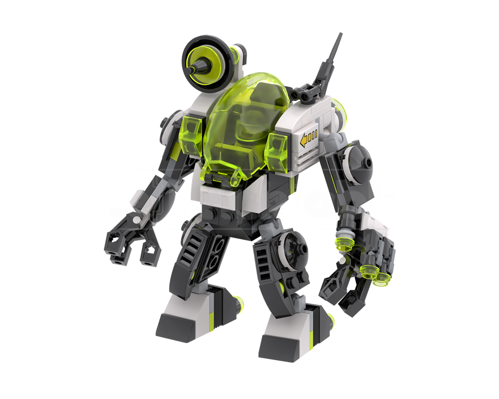LEGO MOC Blacktron II: Kestrel Mech - (60428-1 Modification) by Mech ...