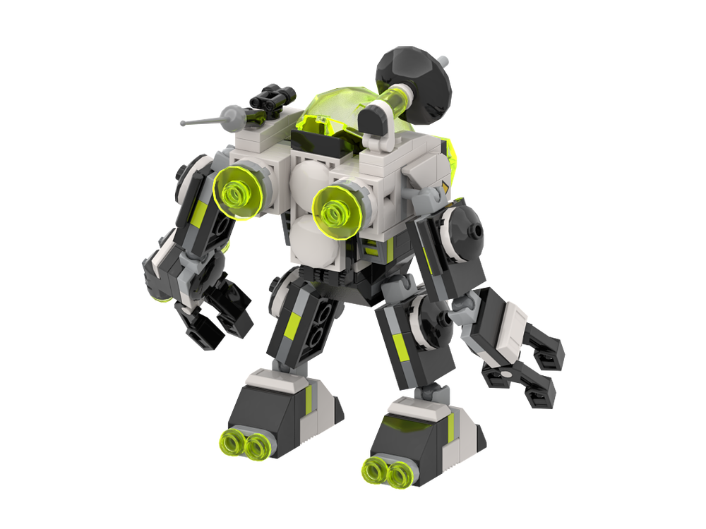 LEGO MOC Blacktron II: Kestrel Mech - (60428-1 Modification) by Mech ...