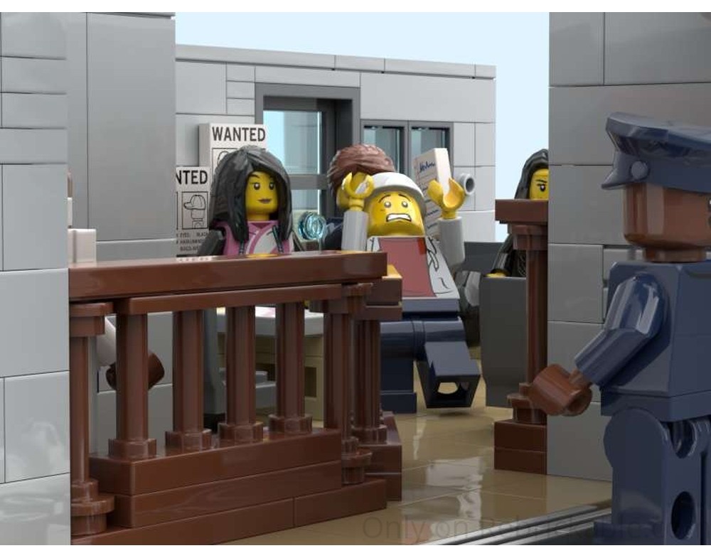 LEGO MOC Brooklyn 99 Bullpen by bexbricks8 | Rebrickable - Build with LEGO