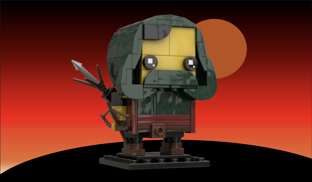 LEGO MOC Wolfpack rogue (series 16) Brickheadz by raguidel ...