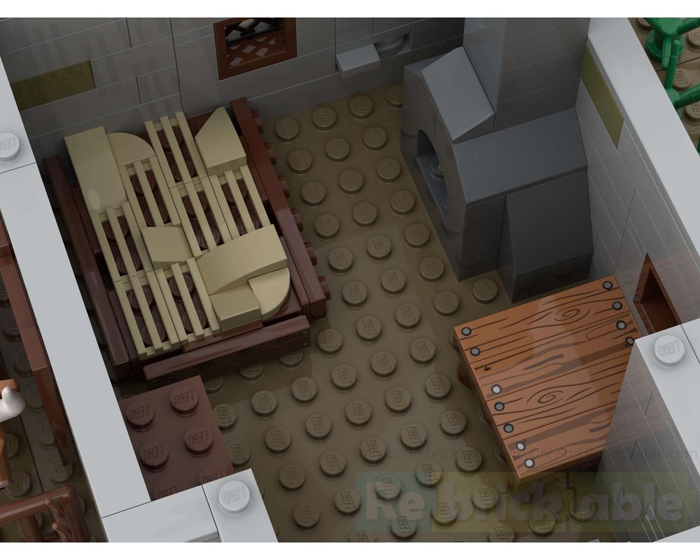 LEGO MOC The Medieval Farm by BrickClones | Rebrickable - Build with LEGO