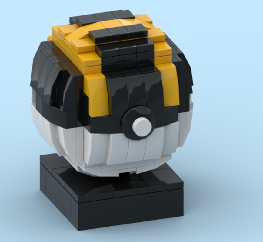 LEGO MOC-199207 Pokeballs - Ultra Ball by LegacyLego | Rebrickable ...