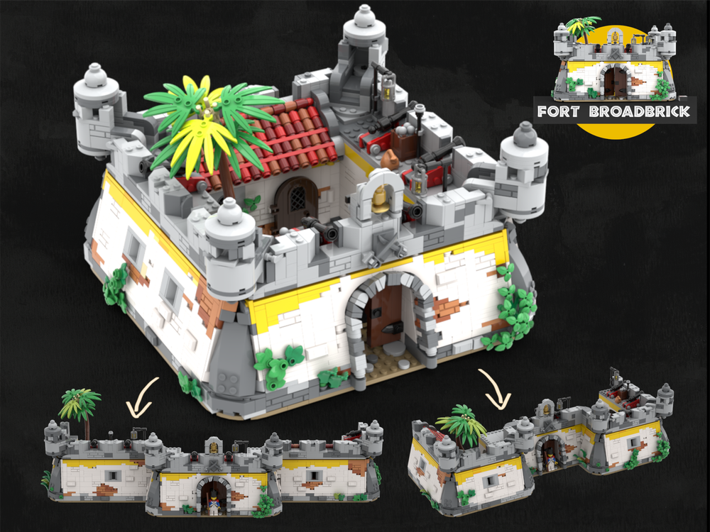 LEGO MOC Fort Broadbrick - Classic Edition - Modular Fort by Vanestream ...