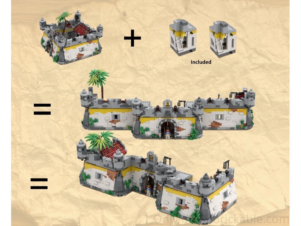 LEGO MOC Fort Broadbrick - Classic Edition - Modular Fort by Vanestream ...