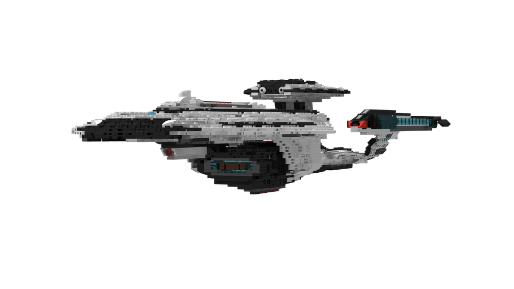 LEGO MOC Lexington-Class ISS Enterprise-F (Odyssey X/Yorktown X-Class ...