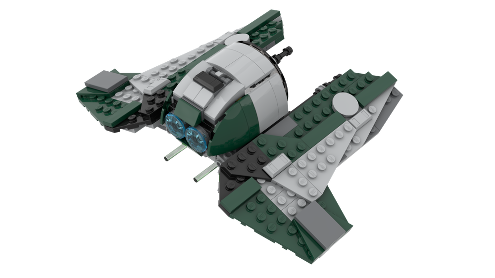 LEGO MOC Yoda's ETA-2 Actis Interceptor - 75360 alternative by zsoltom ...