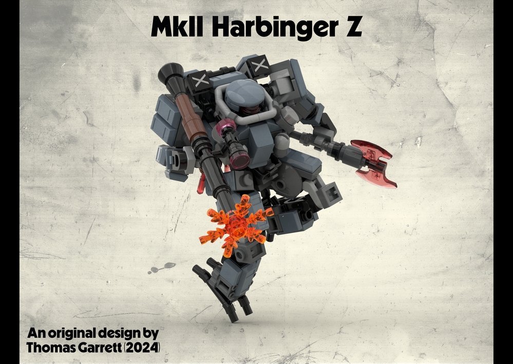 LEGO MOC Mk II Harbinger Z by Nosspott | Rebrickable - Build with LEGO