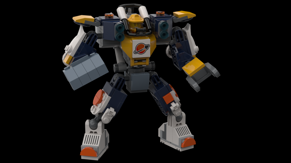 LEGO MOC CITY Space - Construction Mega-Mech (magazine) by watson.lego ...