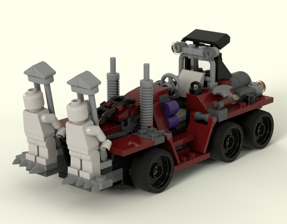 LEGO MOC Mad Max 2 - Lord Humungus Car by Double_U_Bricks | Rebrickable ...