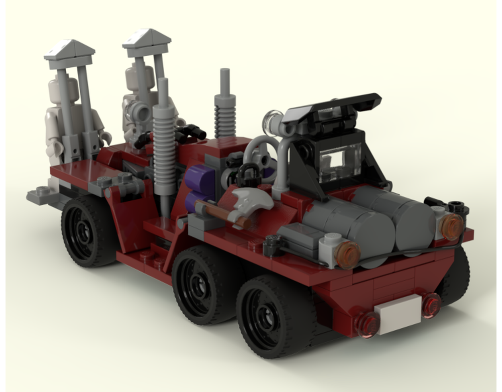 LEGO MOC Mad Max 2 - Lord Humungus Car by Double_U_Bricks | Rebrickable ...