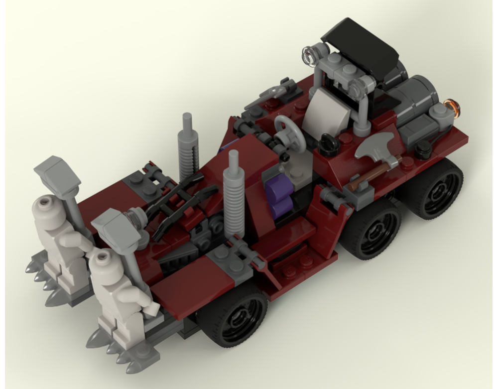 LEGO MOC Mad Max 2 - Lord Humungus Car by Double_U_Bricks | Rebrickable ...