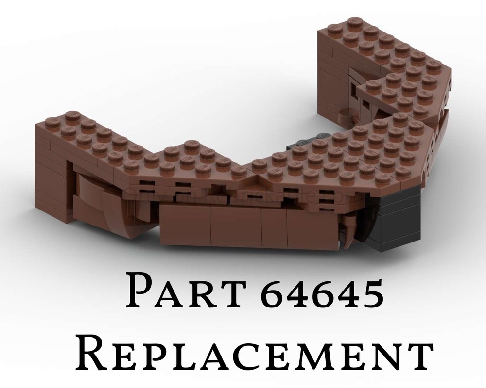 LEGO MOC Part 64645 Replacement by The Pirate Shipwright | Rebrickable ...