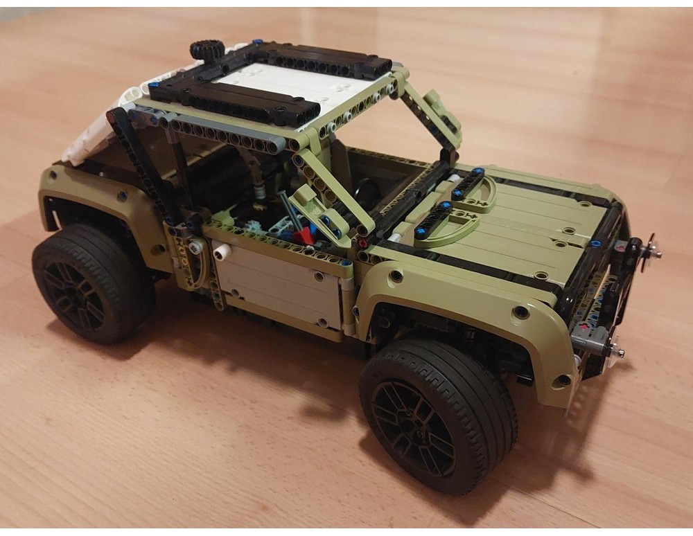 Lego Moc 4x4 Buggy Alt Build From 42110 Land Rover By Hpergler