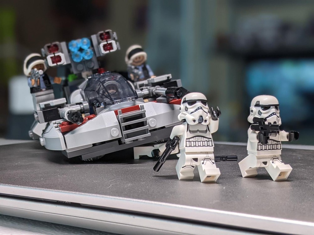 Lego Moc 40755 Rebel Combat Speeder By Masterbrickseparator