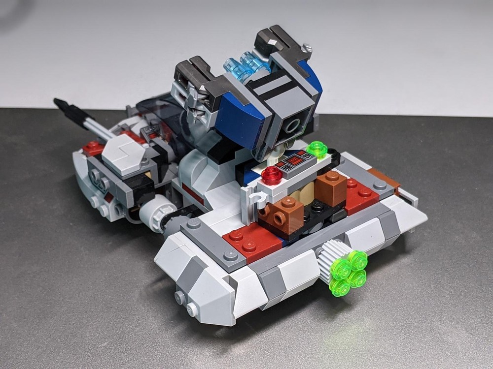 Lego Moc 40755 Rebel Combat Speeder By Masterbrickseparator
