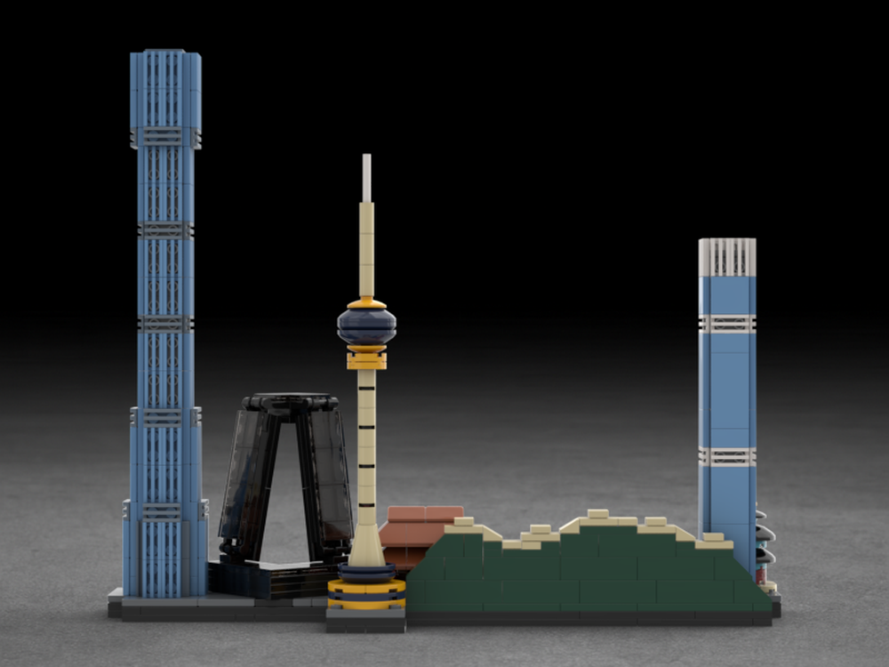 LEGO MOC Beijing Skyline by Skyline_Lover | Rebrickable - Build with LEGO