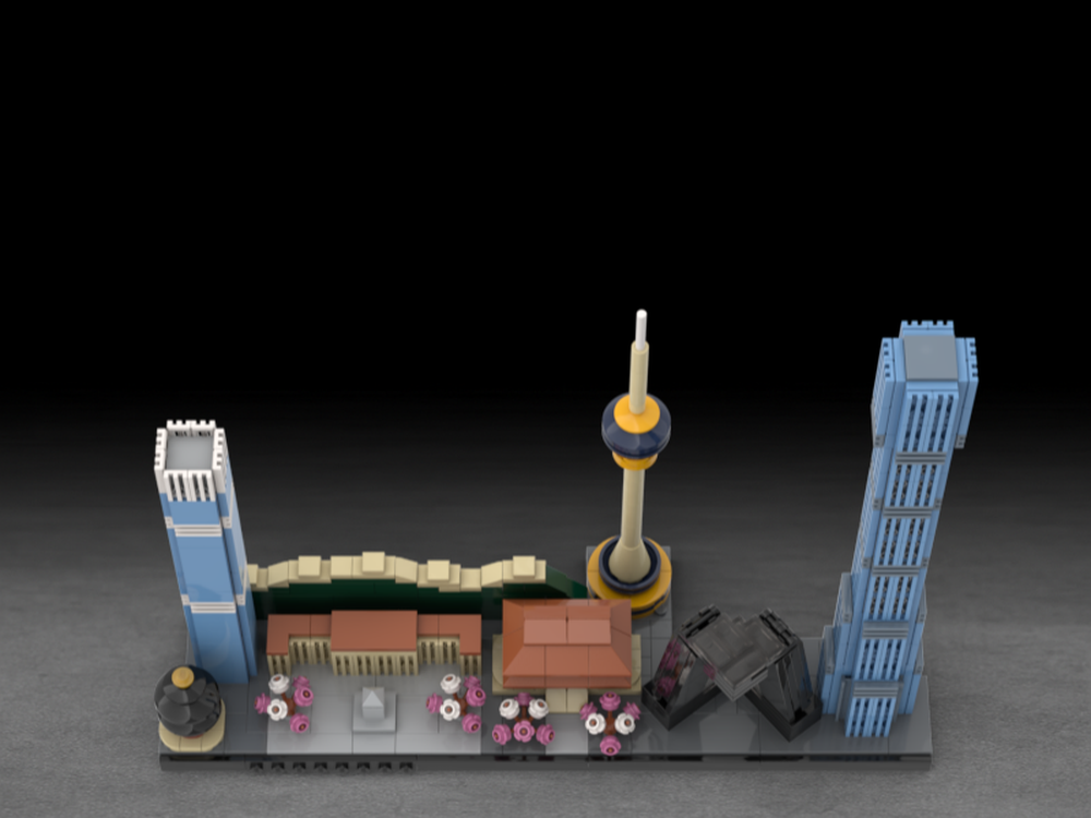 LEGO MOC Beijing Skyline by Skyline_Lover | Rebrickable - Build with LEGO