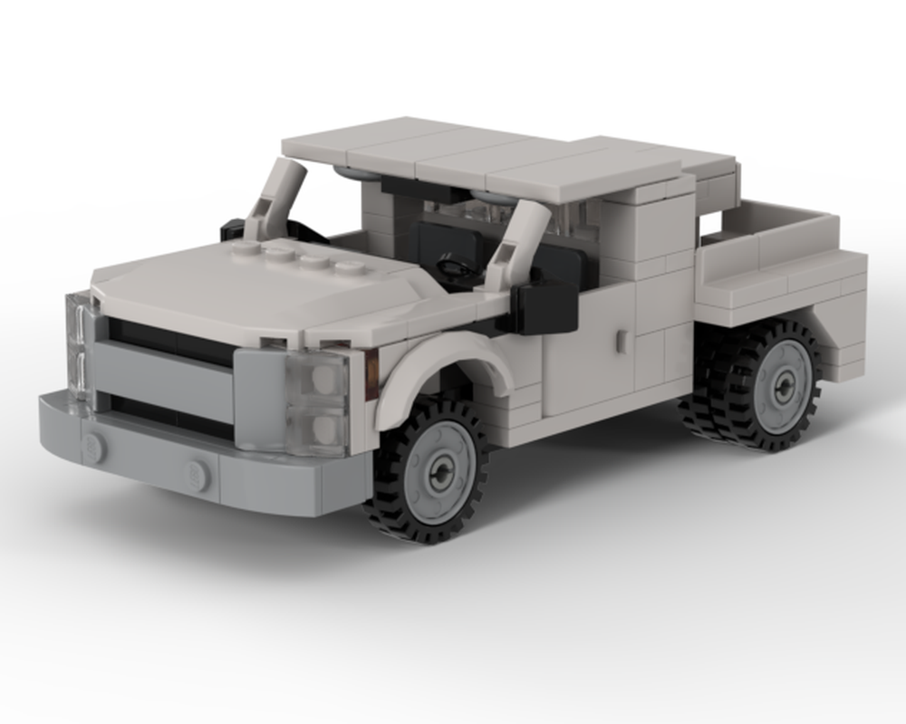 LEGO MOC Ford F-350 Airport Hauler by ZaneWC | Rebrickable - Build with ...