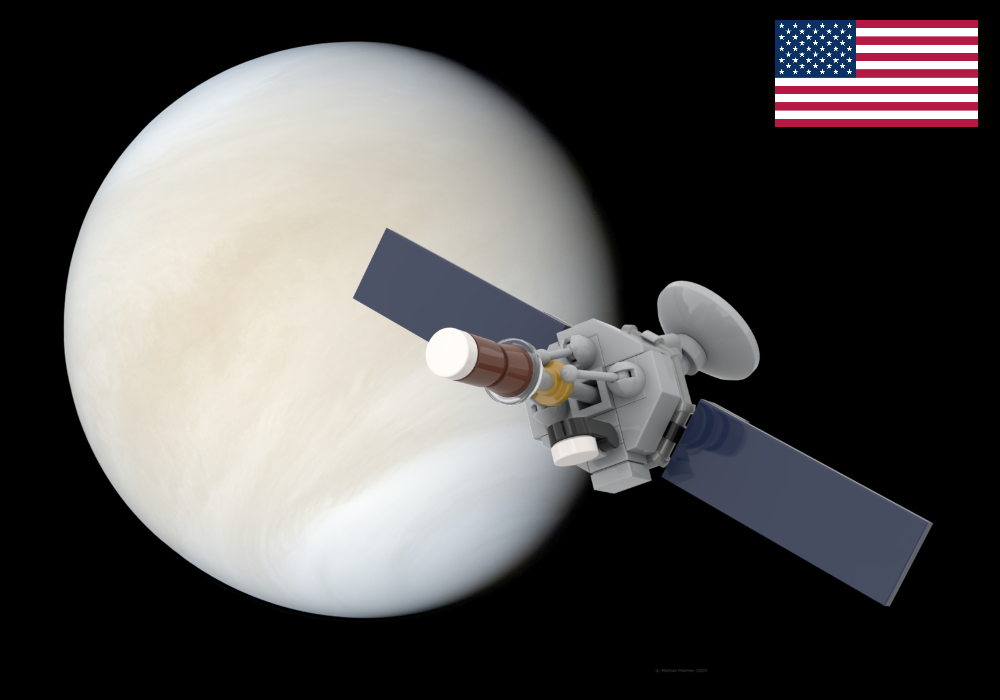 LEGO MOC Mariner 1 / Mariner 2 Spacecraft by OrchardBuilds ...