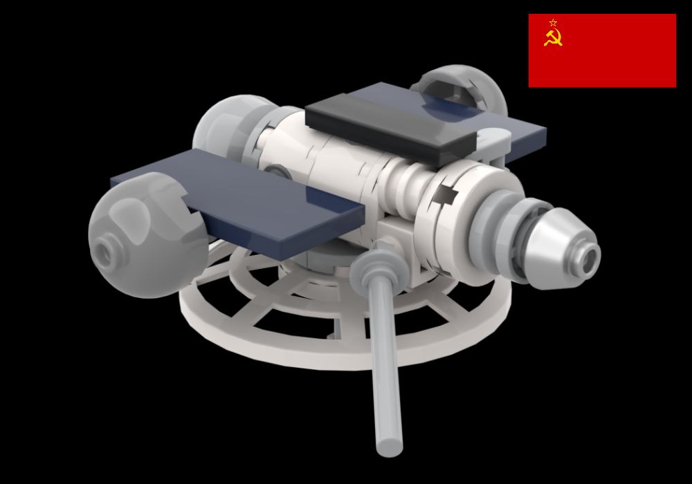Lego Moc Zond 1 Venera 2 Venera 3 Spacecraft By Orchardbuilds