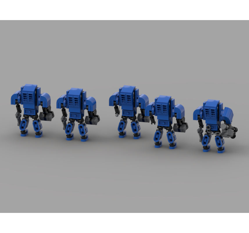 LEGO MOC Terminator squad ULTRAMARINES by thelegowolfpack | Rebrickable ...