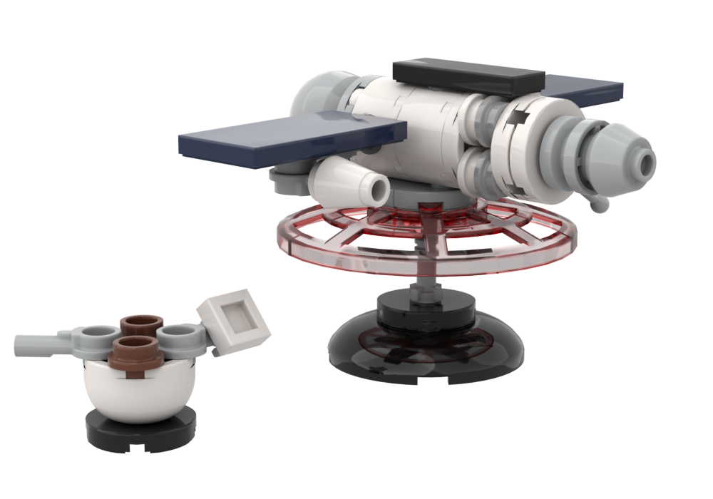 Lego Moc Venera 4 Spacecraft And Probe By Orchardbuilds Rebrickable