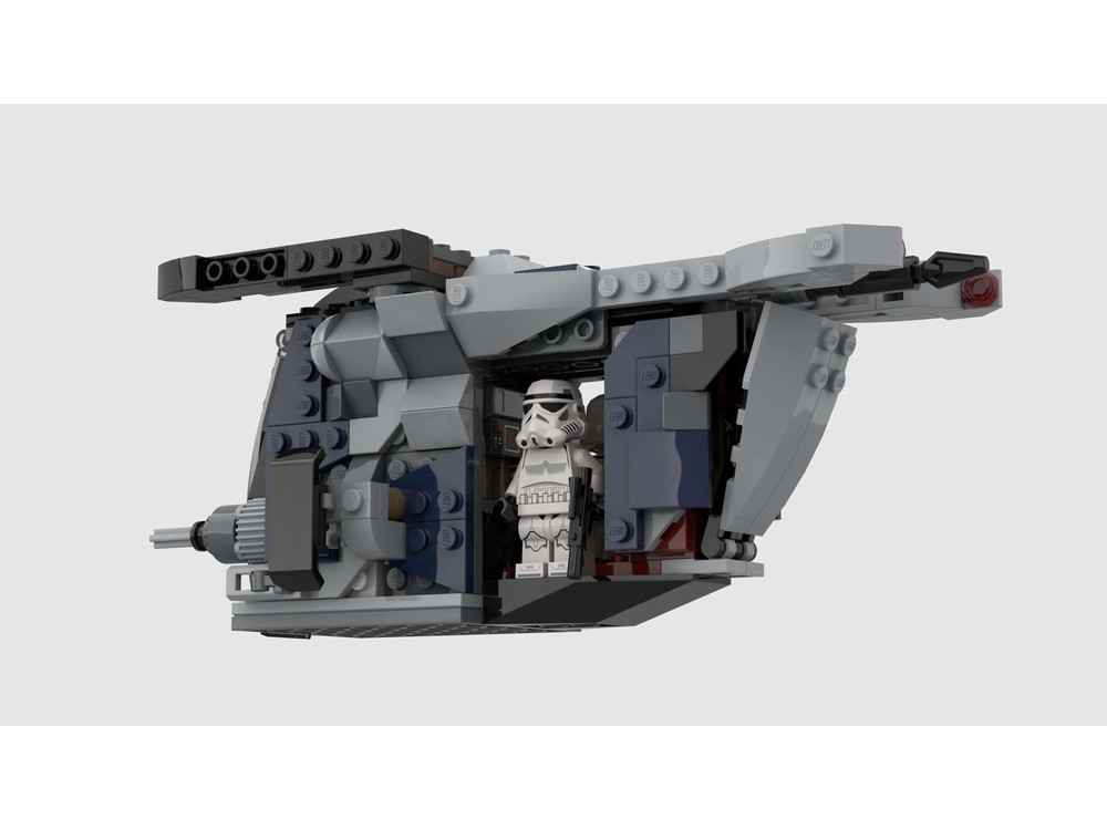 LEGO MOC LAAT/le Police Patrol Gunship - Alternate Build of 40755 ...
