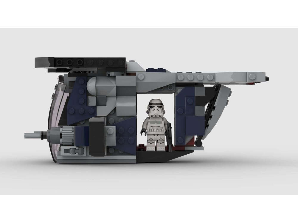 LEGO MOC LAAT/le Police Patrol Gunship - Alternate Build of 40755 ...